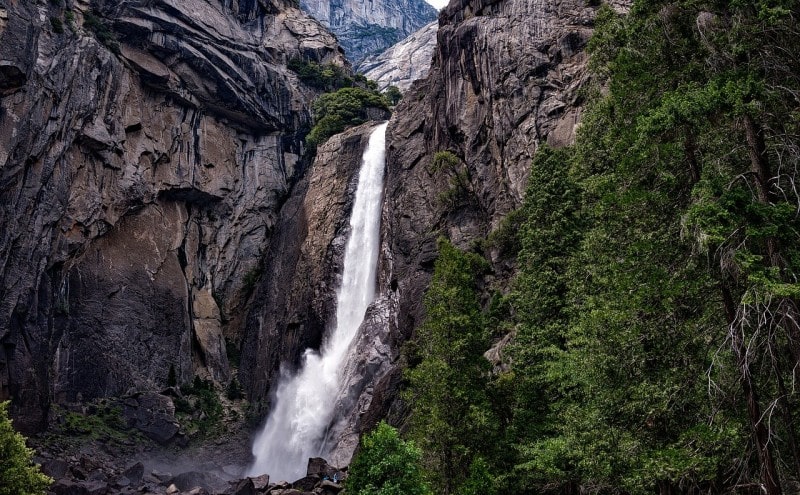 Dawson Falls, Glacier County, Montana - Discovering Montana