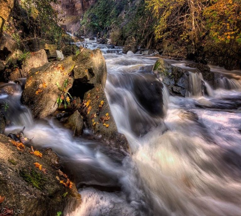 Lange Falls, Lewis and Clark County - Discovering Montana